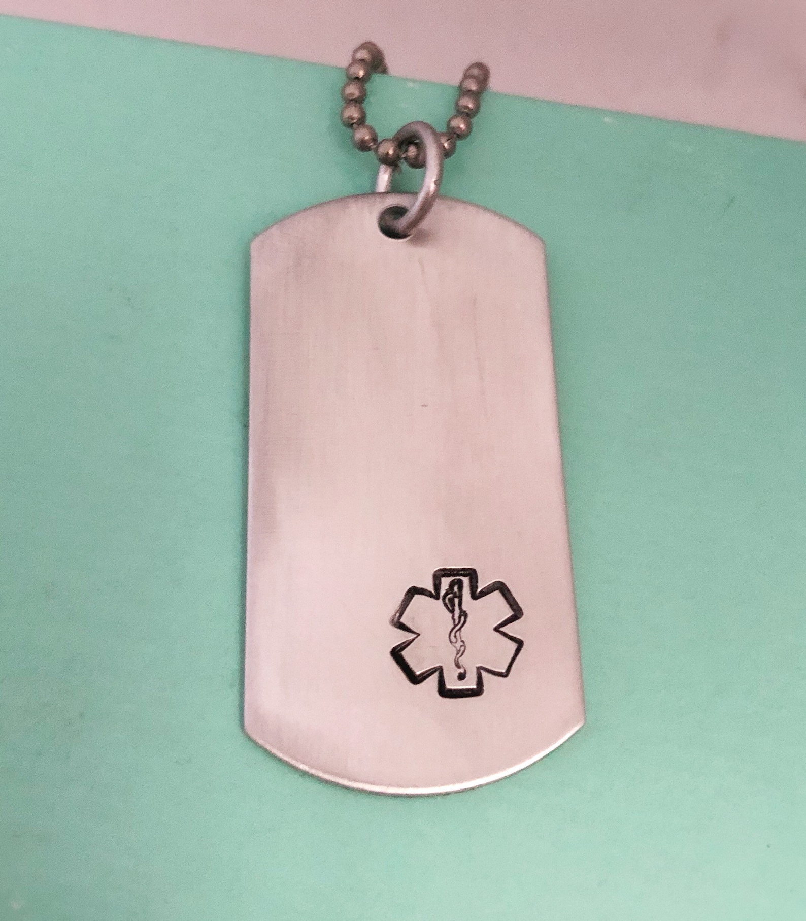 Medical Necklace Medical ID Necklace Medical Alert Necklace - Etsy