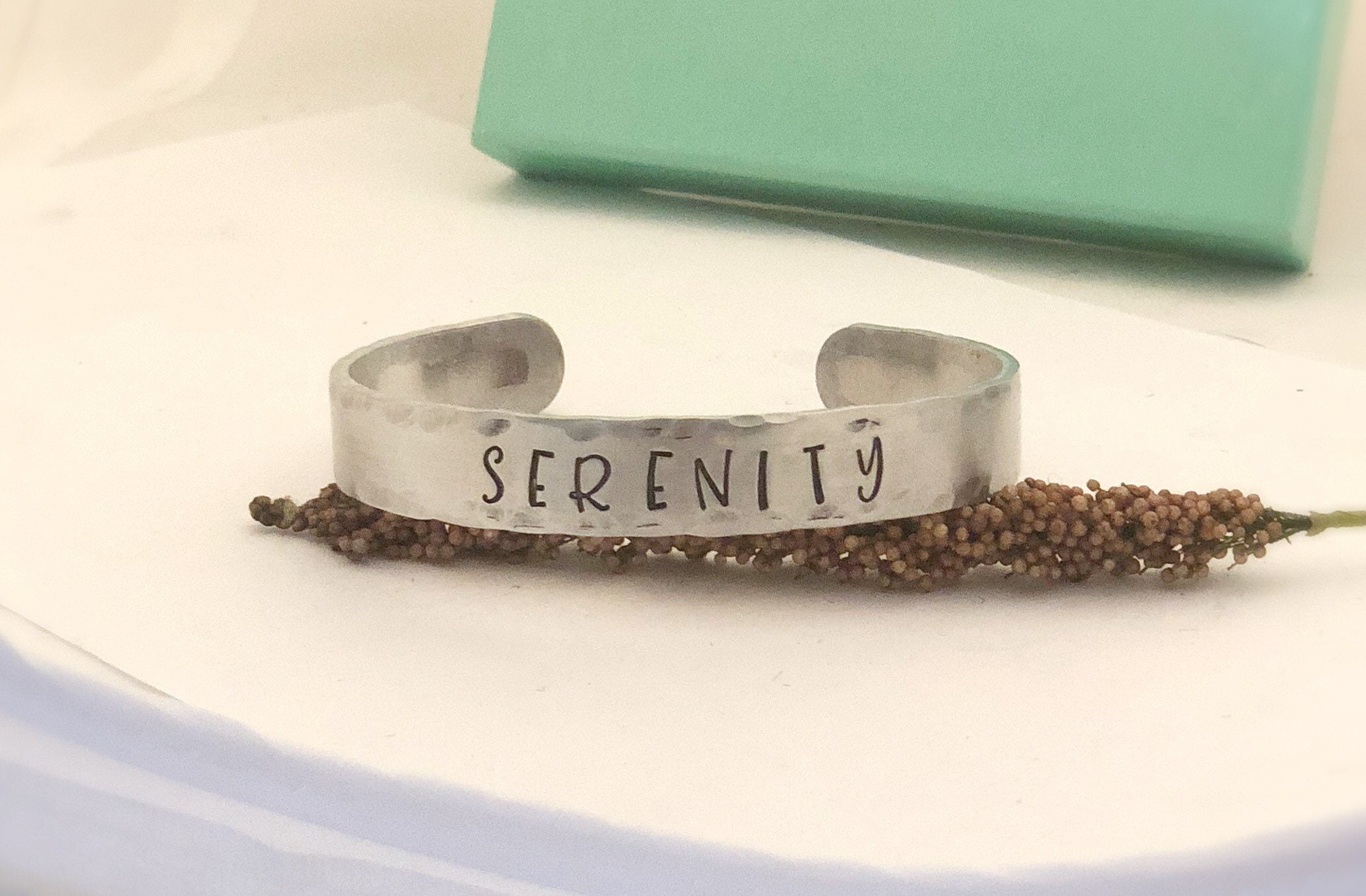 Serenity Bracelet, Sobriety Bracelet, Affirmation Bracelet, Recovery ...