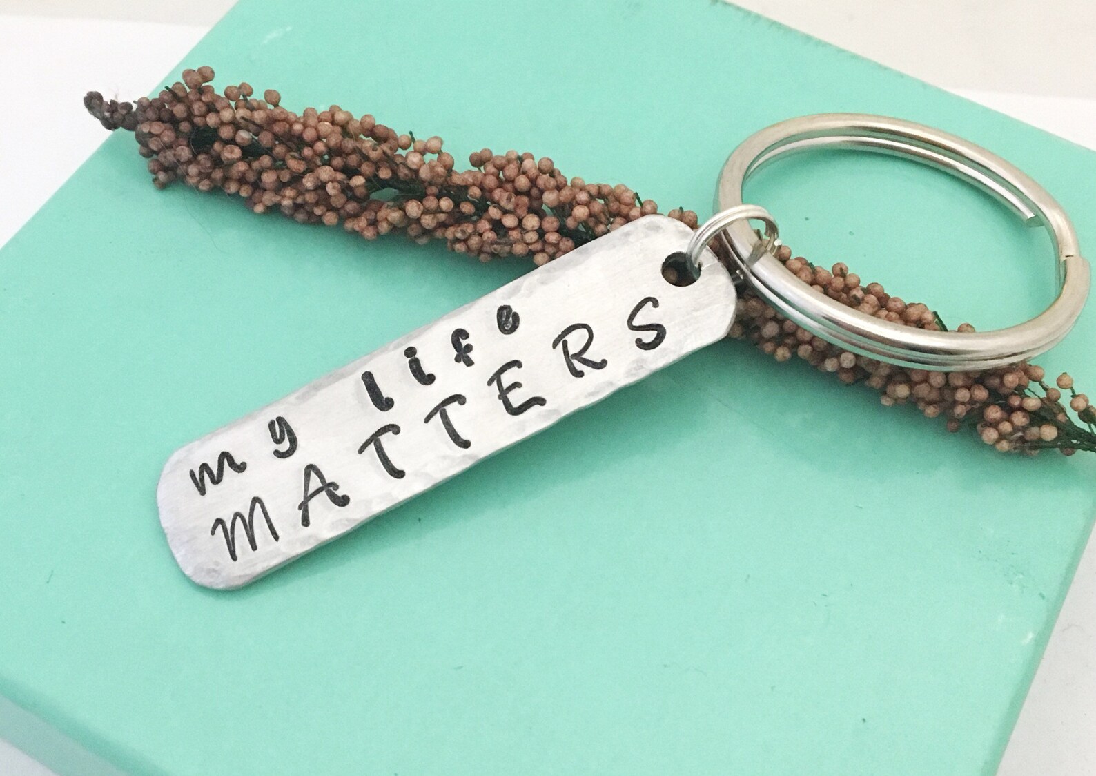 Personalized Key Ring My Life Matters Mental Health - Etsy