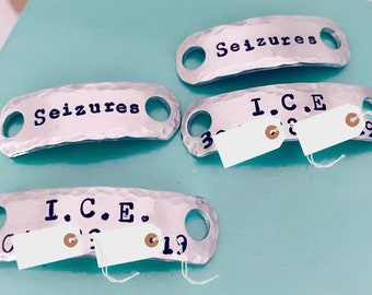 Running Shoe Tags for Group and Marathon Runner Gift, Custom Shoe Lace ...