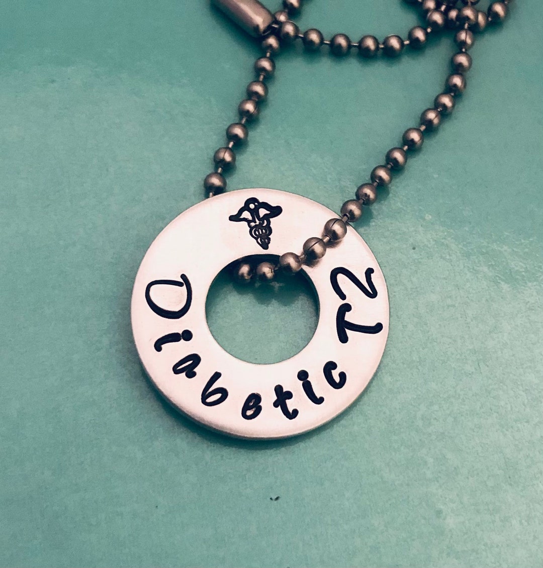 Personalized Medical Alert Necklace, Medical Necklace, Medical Alert ...