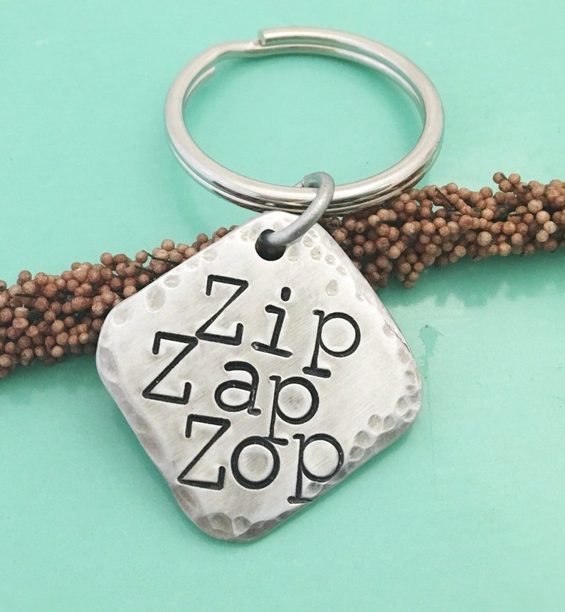 Zip Zap Zop Gift for Actors Improv Key Ring Improvisation - Etsy