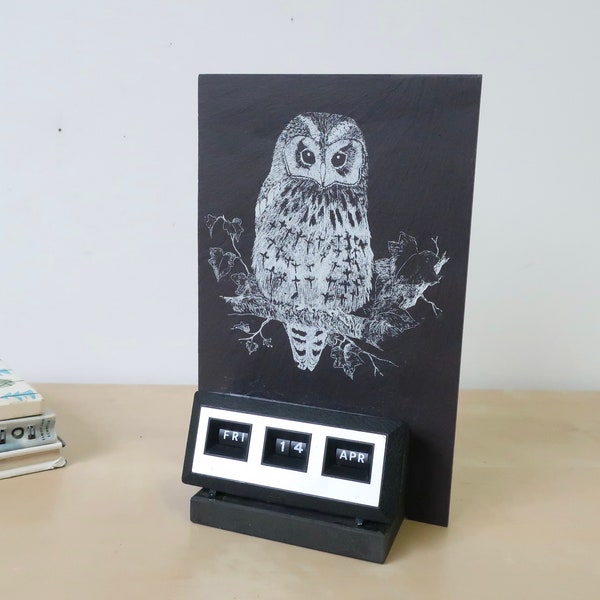 Owl Calendar - Etsy