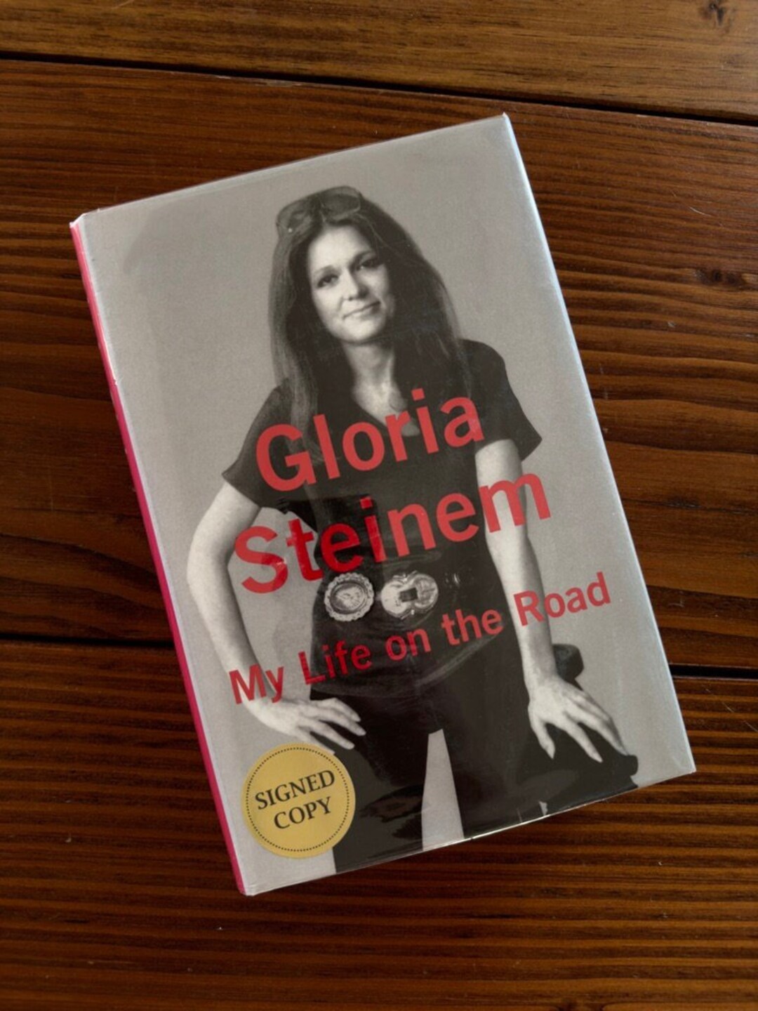 SIGNED Gloria Steinem My Life on the Road - Etsy