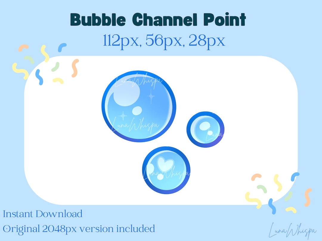 Bubble Channel Points for Twitch. Twitch Channel Point Icon. Twitch ...