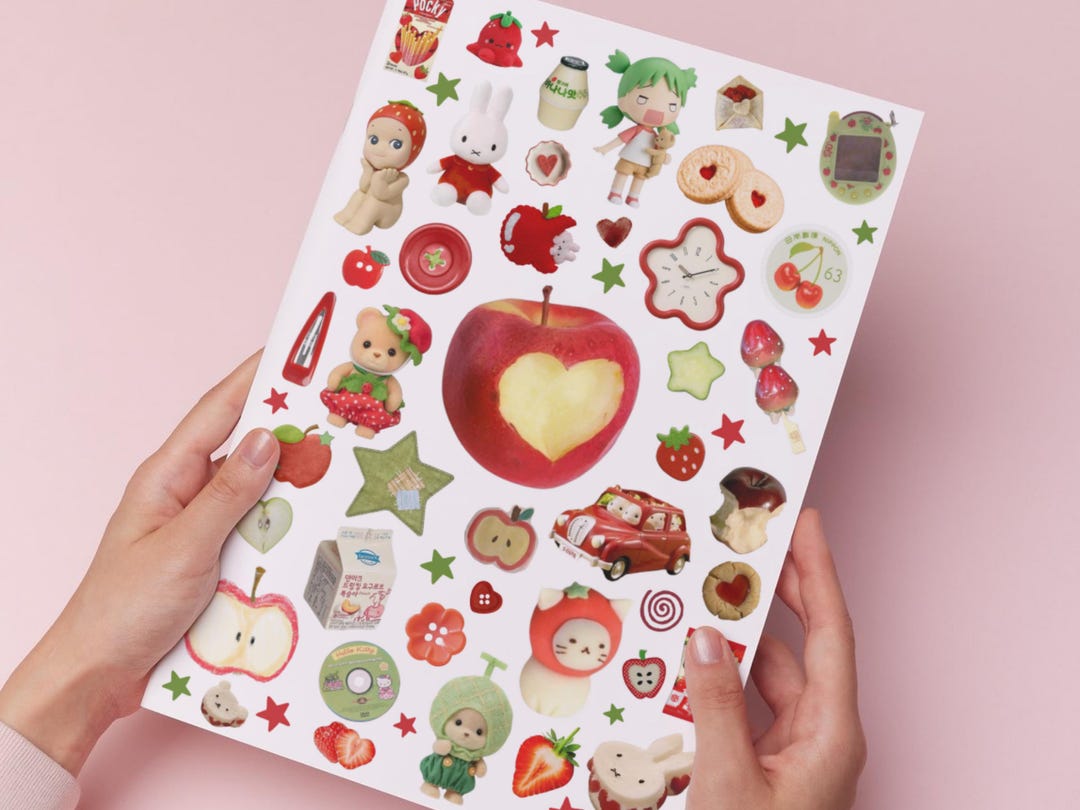 Juminocore Red Apple Downloadable Print | Sonny Angel, Trinket, Calico ...