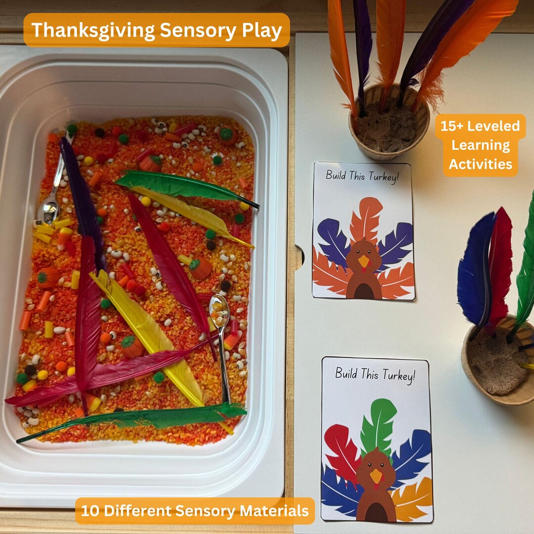 Thanksgiving Sensory Bin - Etsy