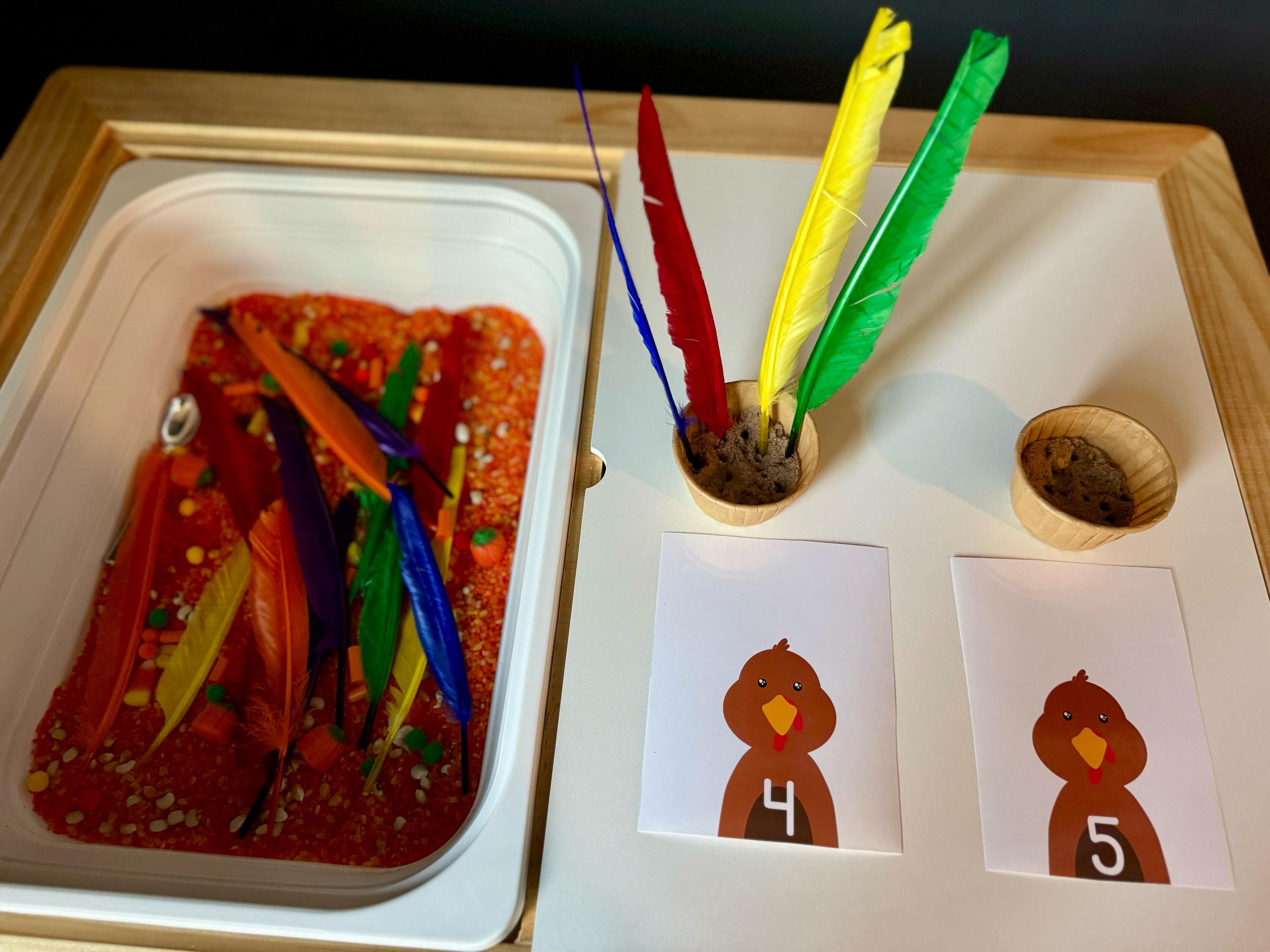 Thanksgiving Sensory Bin - Etsy