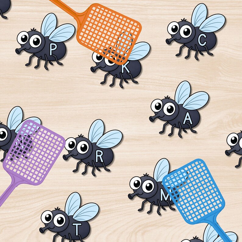 Swat the Letter Game | Alphabet Recognition Activity | Uppercase ...