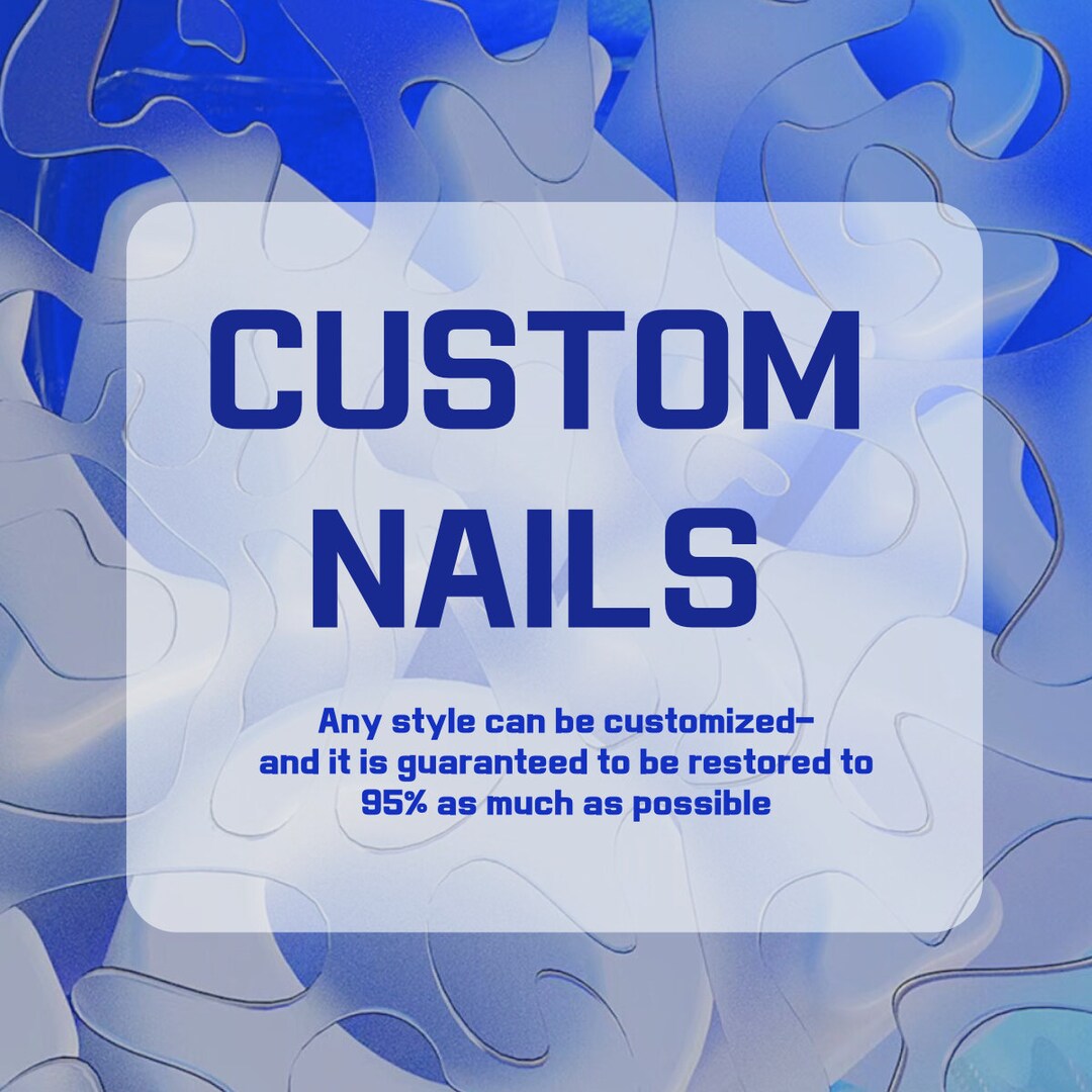 Custom Nails/custom 3D Floral Nails/customized Dreamy Nails/fairycorn ...