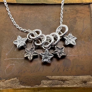 Tiny Star Fossil Necklace Pendant - Crinoid Star Fossil Jewelry - Etsy
