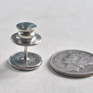 Compass Rose Tie Tack Pin - Sterling Silver Compass Wax Seal Tie Tack ...