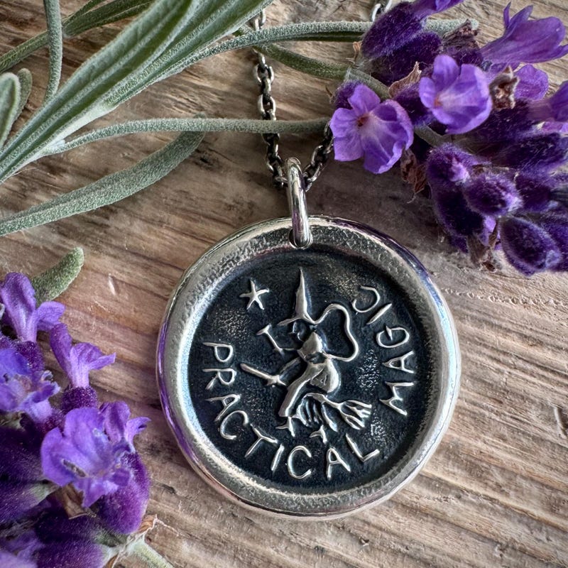 Witch Pendant - Etsy