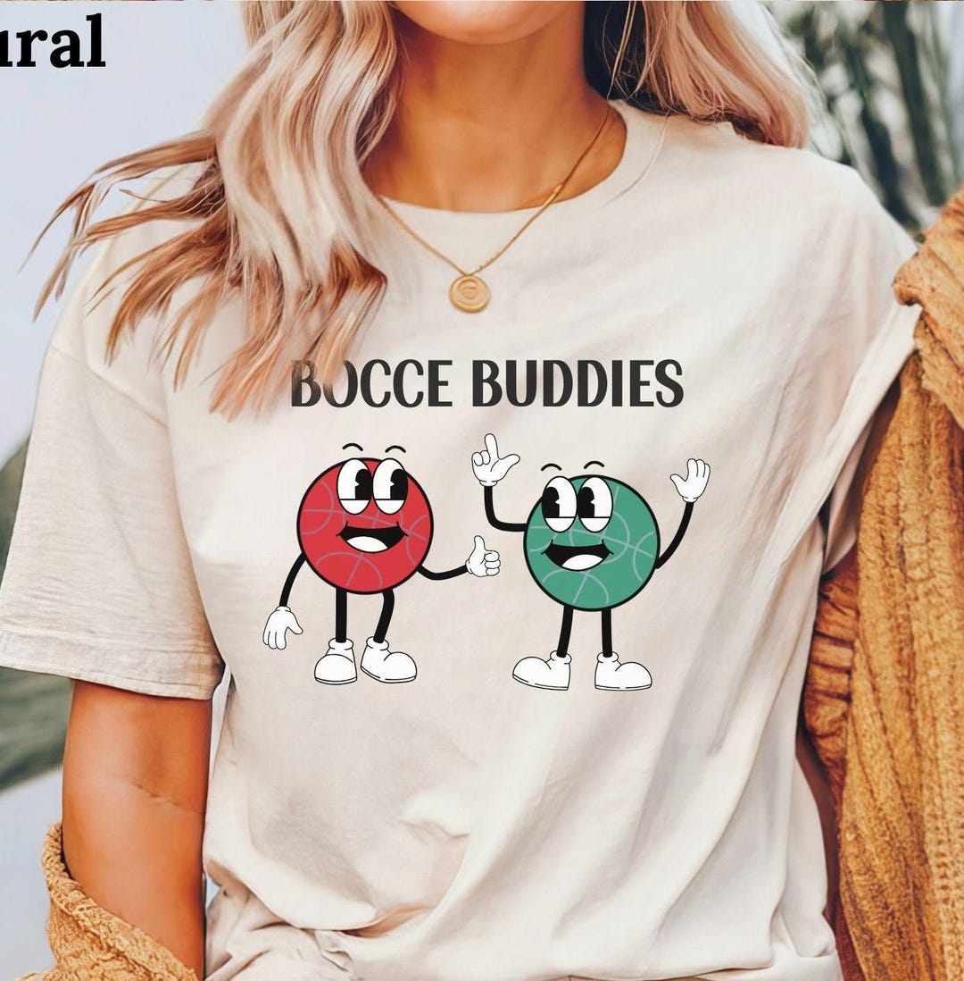 Funny Bocce Ball Team Shirt Retro Bocce Ball Player Shirt, Gift for ...