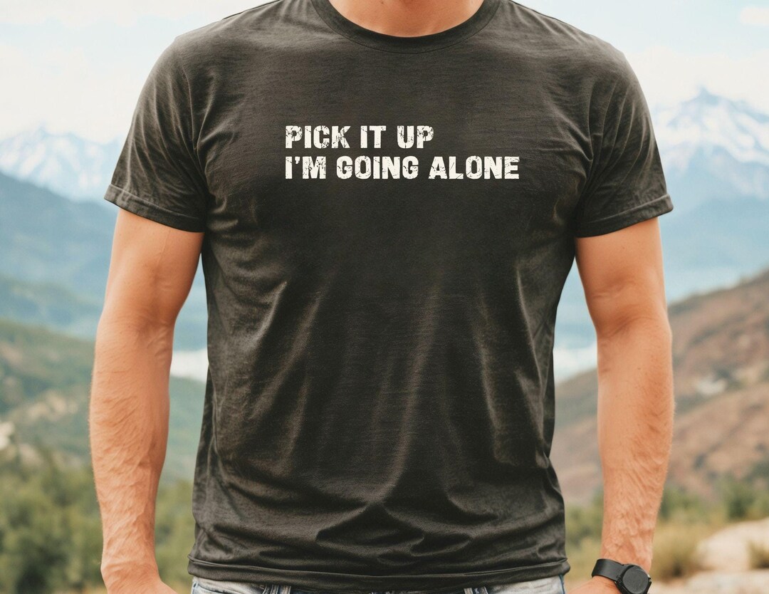 Pick It up I'm Going Alone T-shirt, Euchre Shirt, Euchre Gift, Card ...