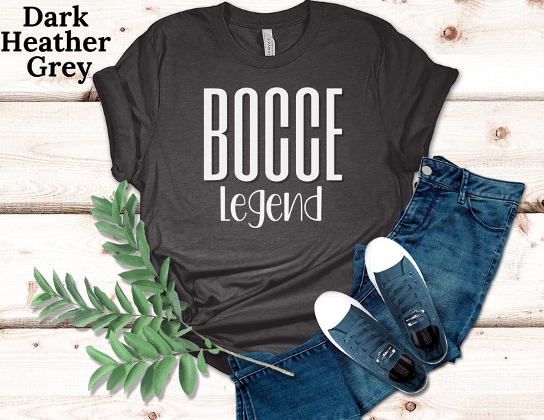 Bocce Legend Shirt, Bocce Tshirt, Bocce T-shirt, Bocce Team Shirt ...