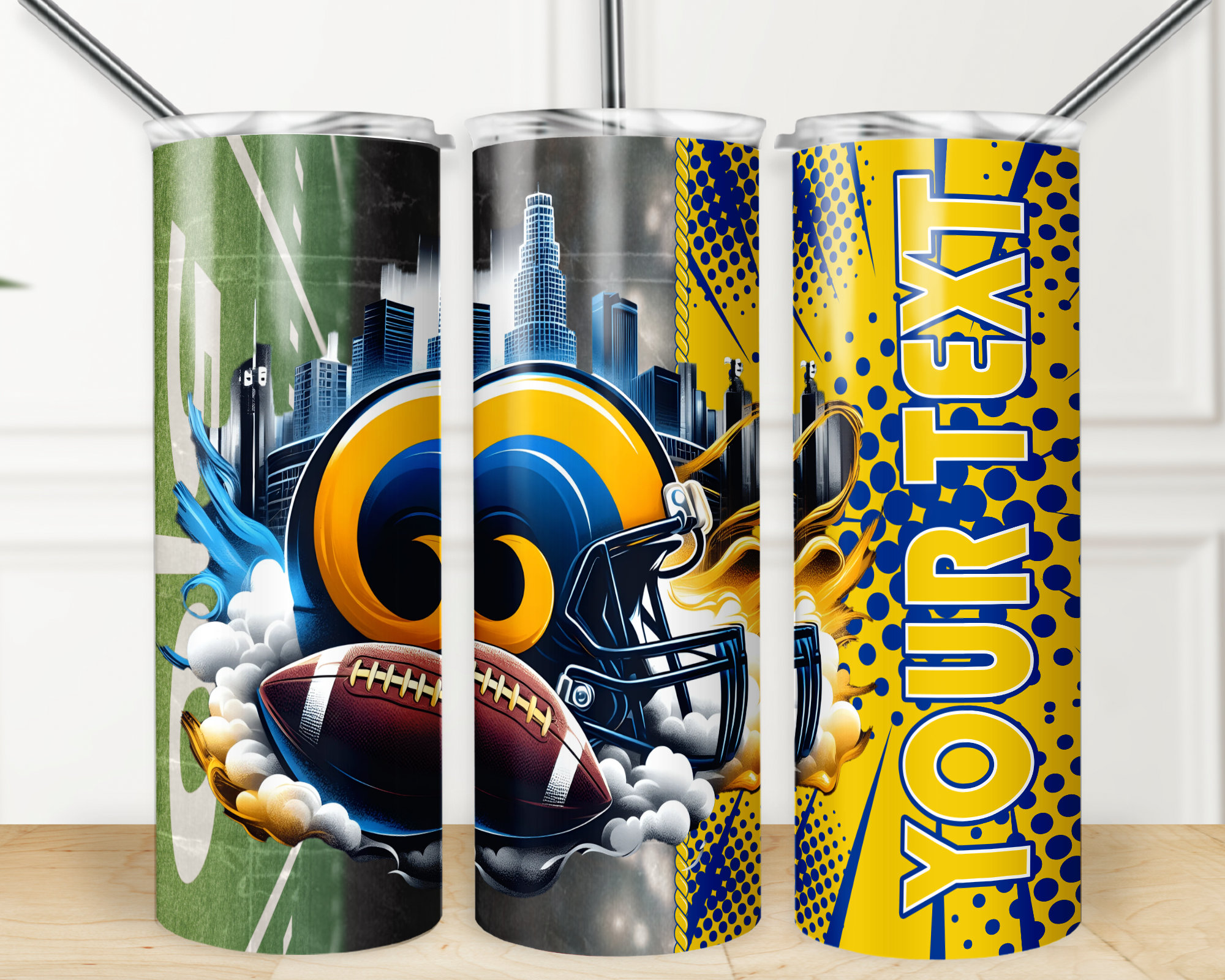 Add Your Text 20 Oz Skinny Tumbler Wrap, American Football Helmet PNG ...