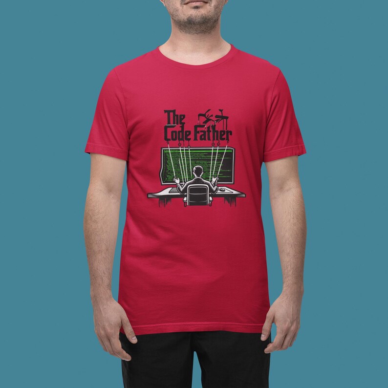 The Codefather Tshirt, Programmer, Coding Tshirt, Birrhday Gift, Geek ...