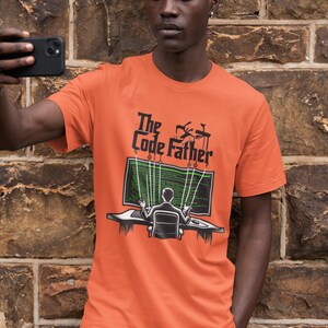 The Codefather Tshirt, Programmer, Coding Tshirt, Birrhday Gift, Geek Dad Shirt, Technology ...