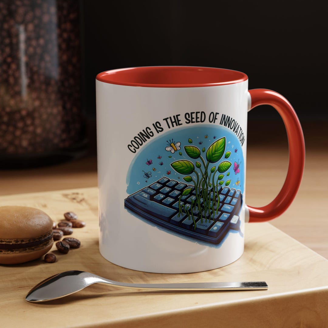 Tech Enthusiast Mug Coding Is The Seed Of Innovation Programmer T For Coders Geeky