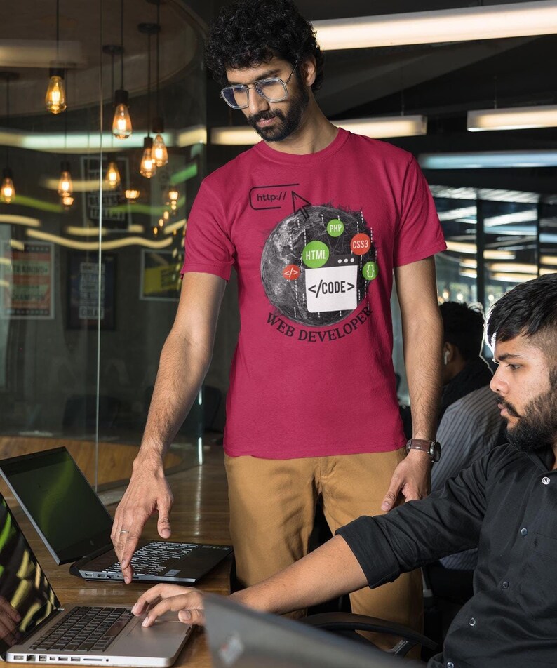 Funny Web Developer Tee - Code the Future - Essential Programmer Gift ...