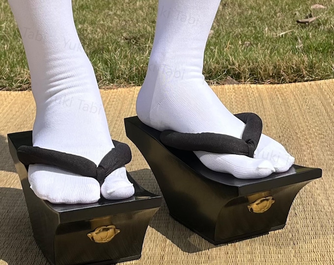 Japanese Kimono Geta, Japanese Wooden Geta, Oiran Geta, Kimono Geta ...