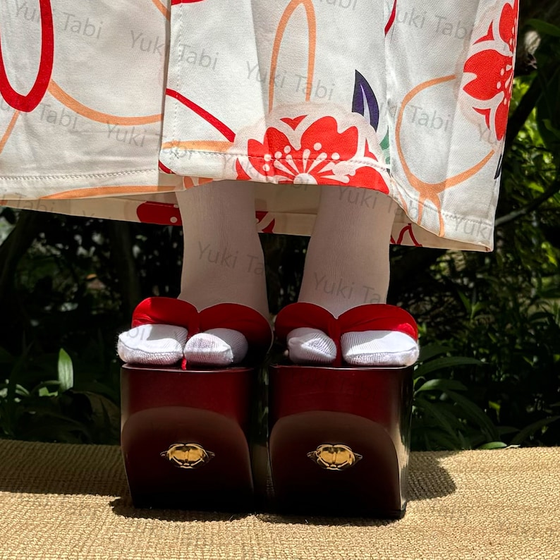 Japanese Kimono Sandals, Japanese Wooden Clogs, Oiran Geta, Kimono Geta ...