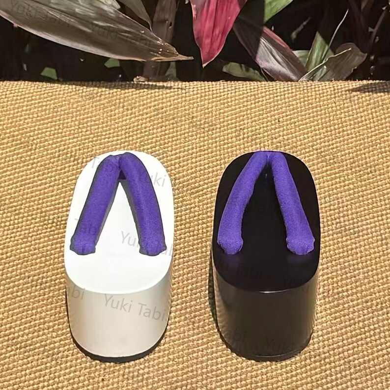 Kimono Geta Sandals:handmade Japanese Wooden Shoes - Etsy