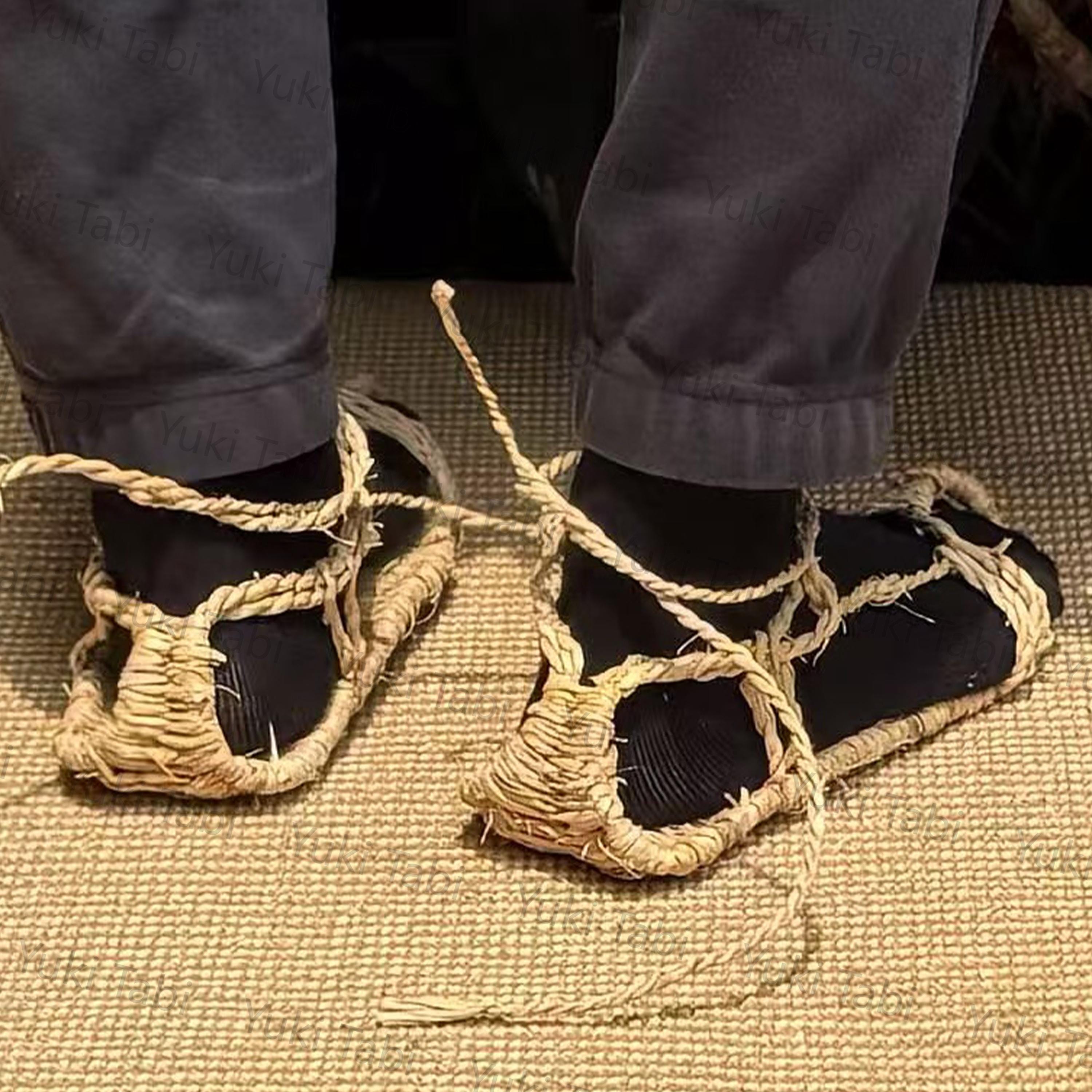 Handmade Water Grass Sandals Japanese Samurai Tabi Shoes - Etsy
