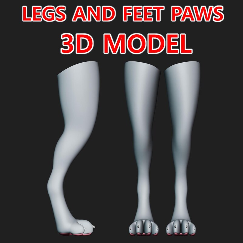 Fursuit Digitigrade Legs - Etsy