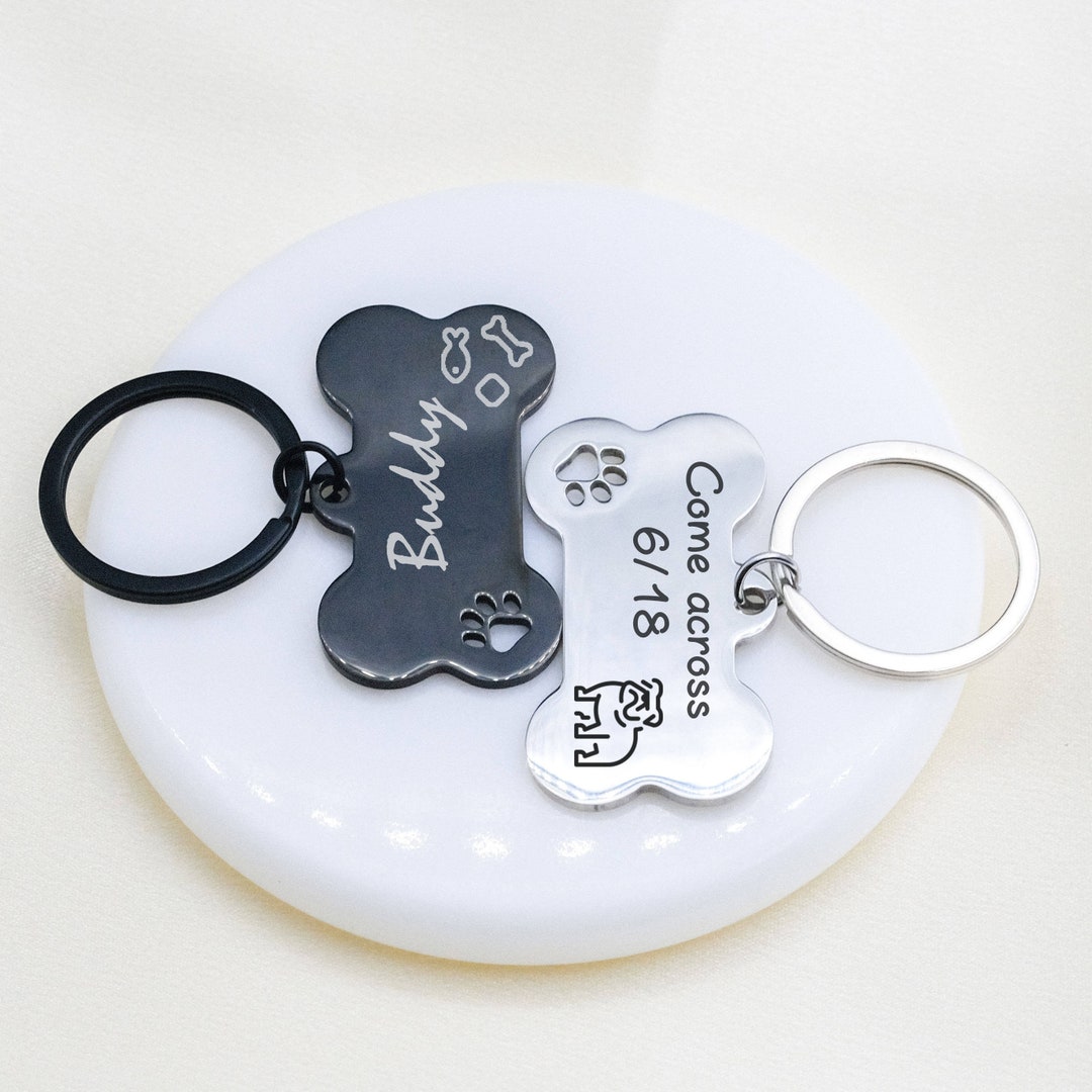 Dog Name Tag,unique Pet Tagsdog Collar Tagdog Tagengraved Dog Tag ...