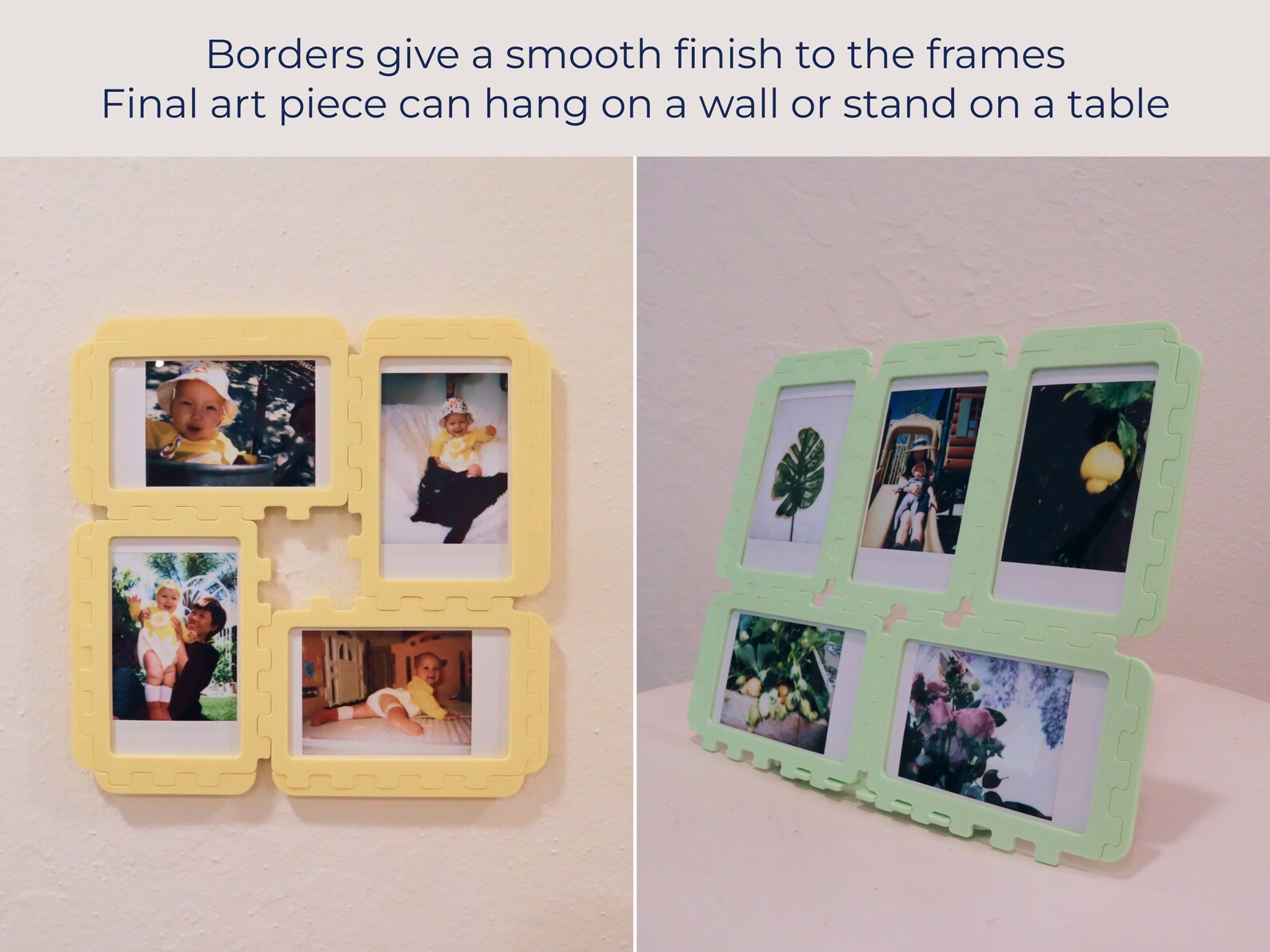 Instax Mini Photo Frame Borders | Pack of 10 | Wall Art & Table Top ...