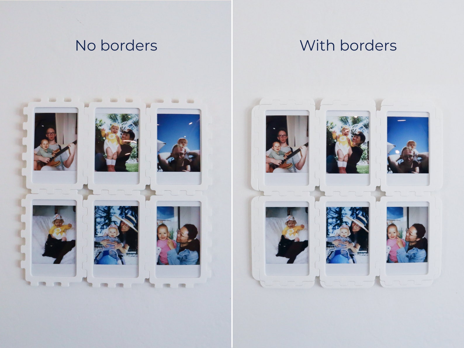 Instax Mini Photo Frame Borders | Pack of 10 | Wall Art & Table Top ...