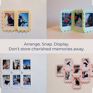 Instax Mini Photo Frames | Pack of 6 | Modular Wall Art & Table Top ...