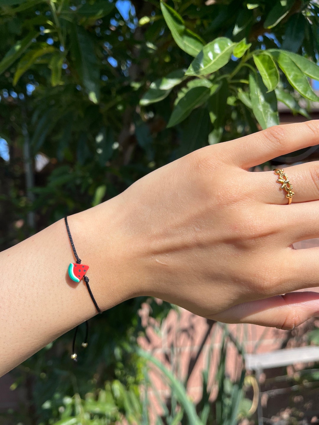 Watermelon Bracelet - Etsy