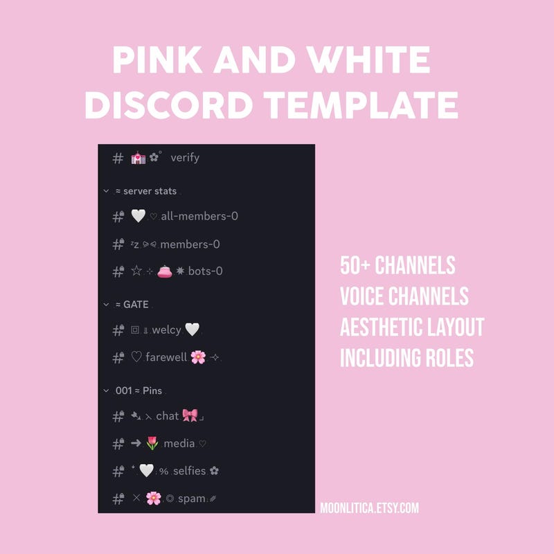Discord Server Channel Decor - Etsy