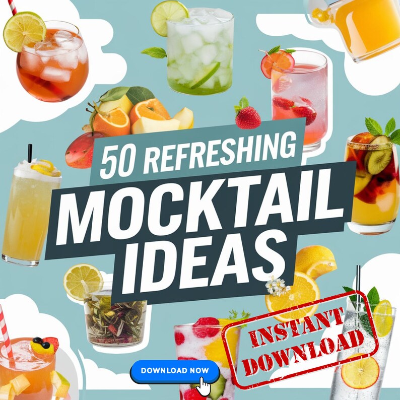50 Refreshing Mocktail Ideas, Quick and Easy, Non-alcoholic Drinks for ...
