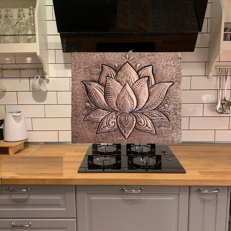 Lotus Tiles - Etsy