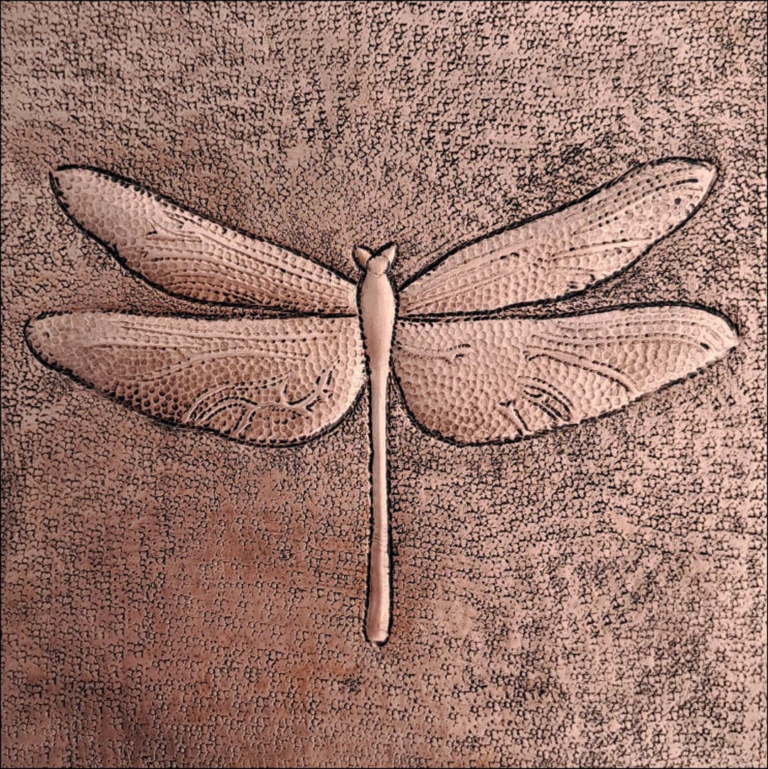 Copper Dragonfly Backsplash ,handicraft Copper Tile for Kitchen,copper ...