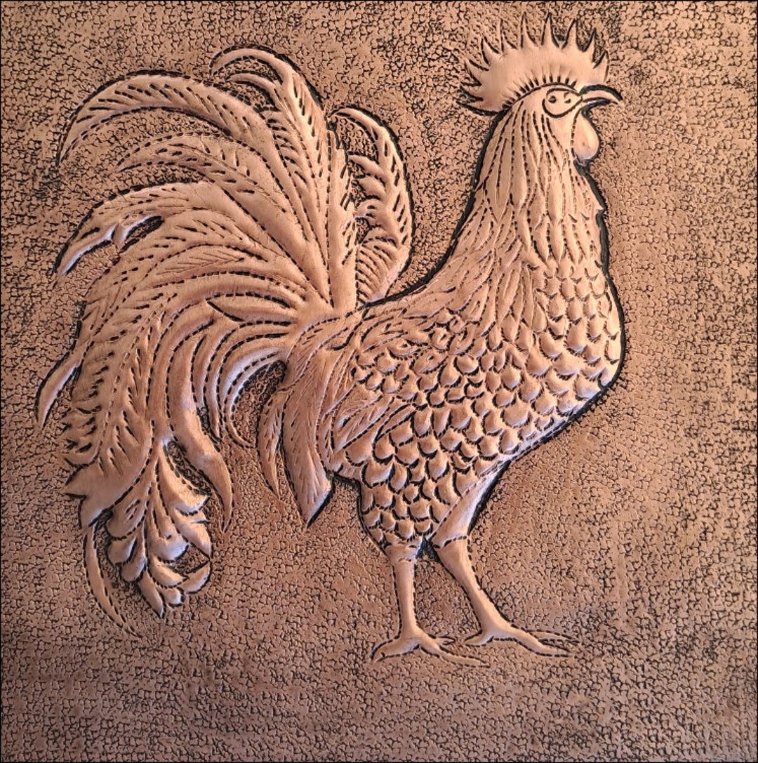 Copper Rooster Backsplash ,handicraft Copper Tiles for Kitchen,copper ...