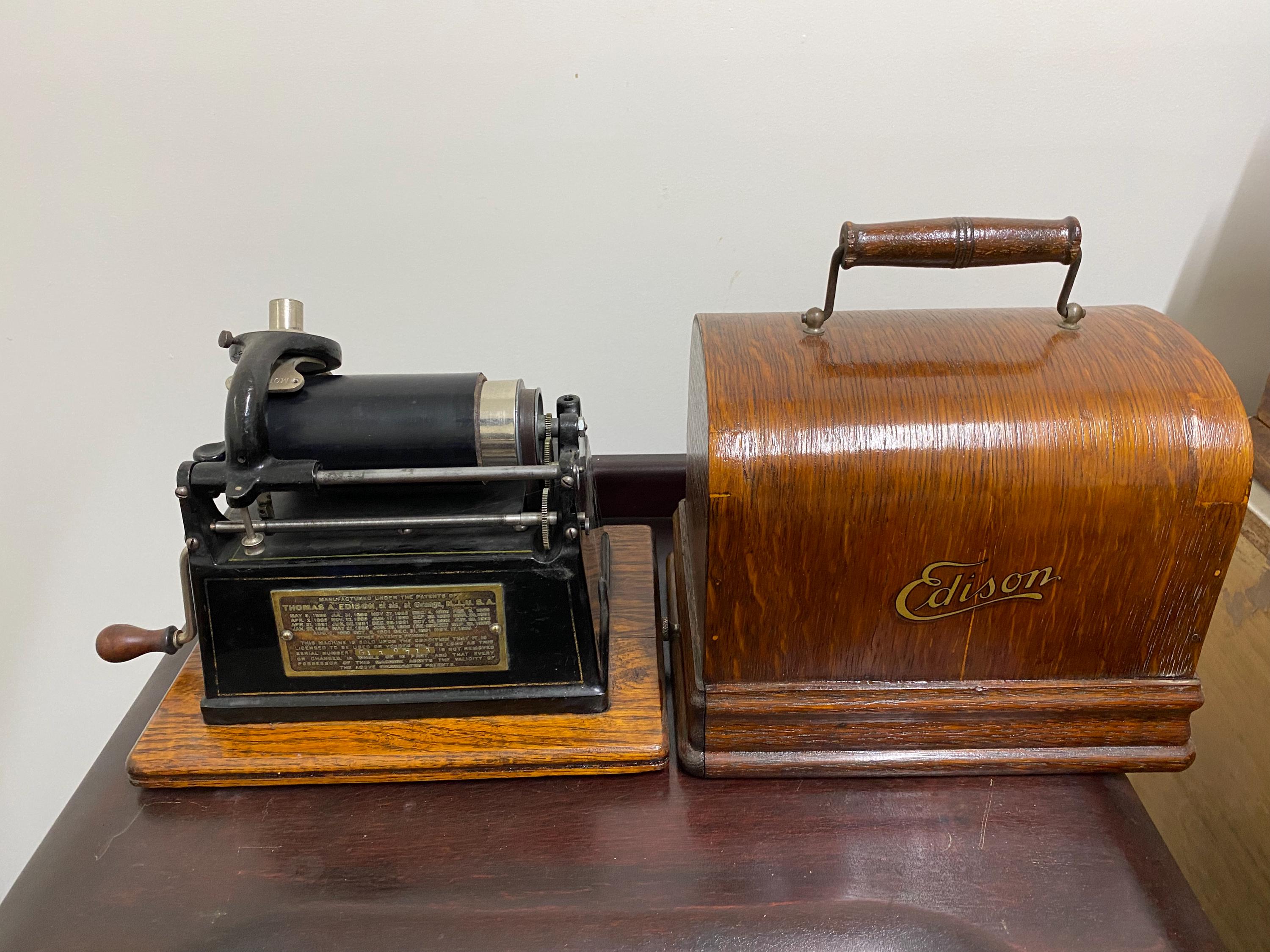 Stunning Edison Gem Phonograph of 1906 - Etsy