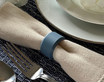 Classy Sleek Napkin Rings Set of 4, 8, or 12 Wedding Decor Holiday ...