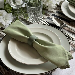 Minimalistic Classy Napkin Rings | Set of 4, 6, 8, or 12 | Elegant ...