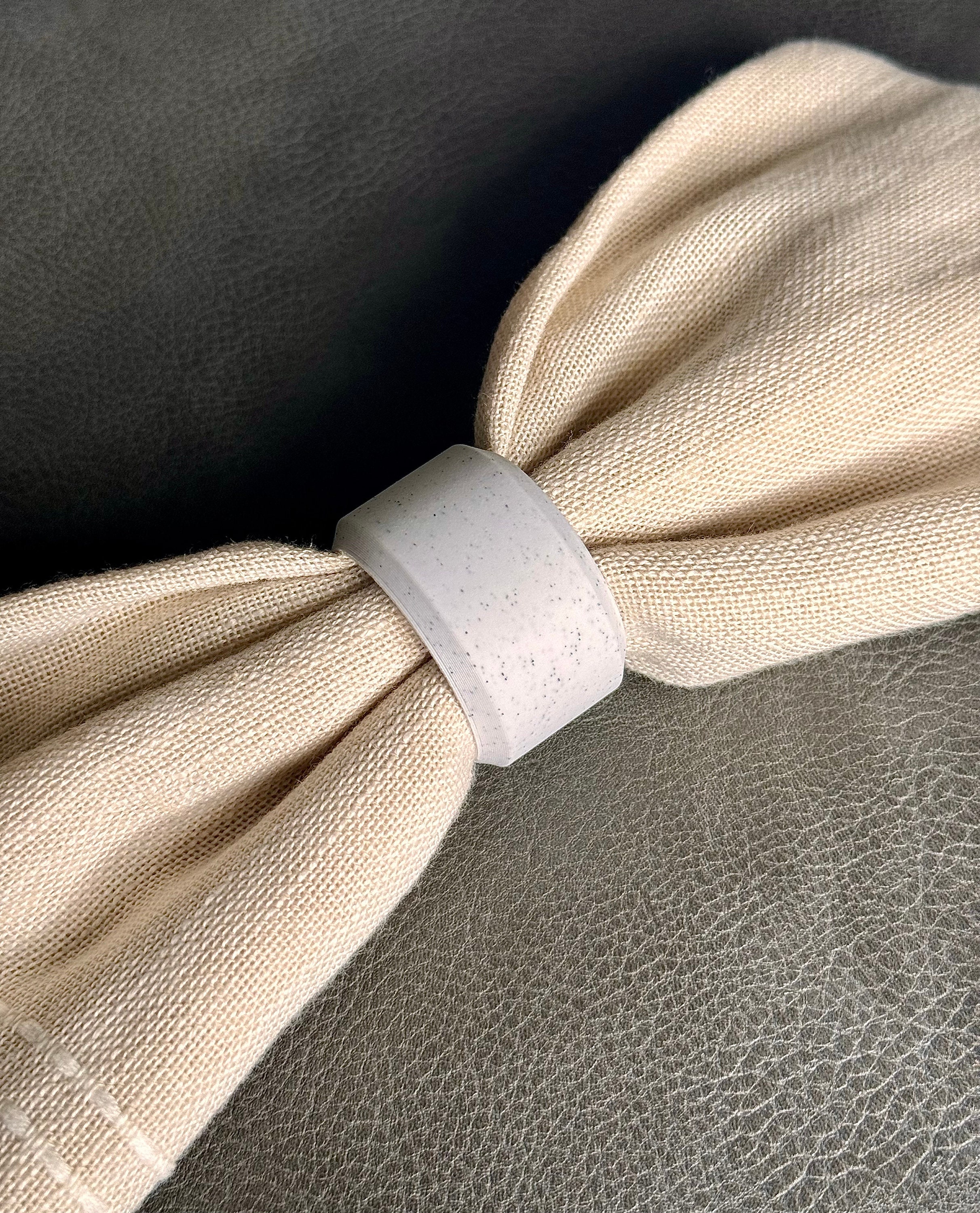Minimalistic Classy Napkin Rings | Set of 4, 6, 8, or 12 | Elegant ...