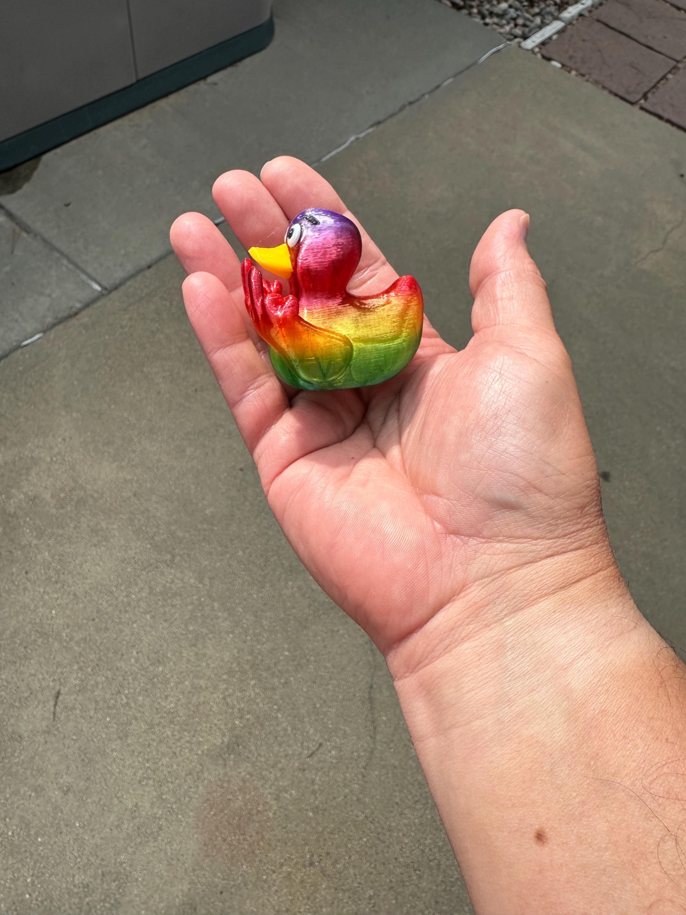 Double Middle Finger Duck - Etsy