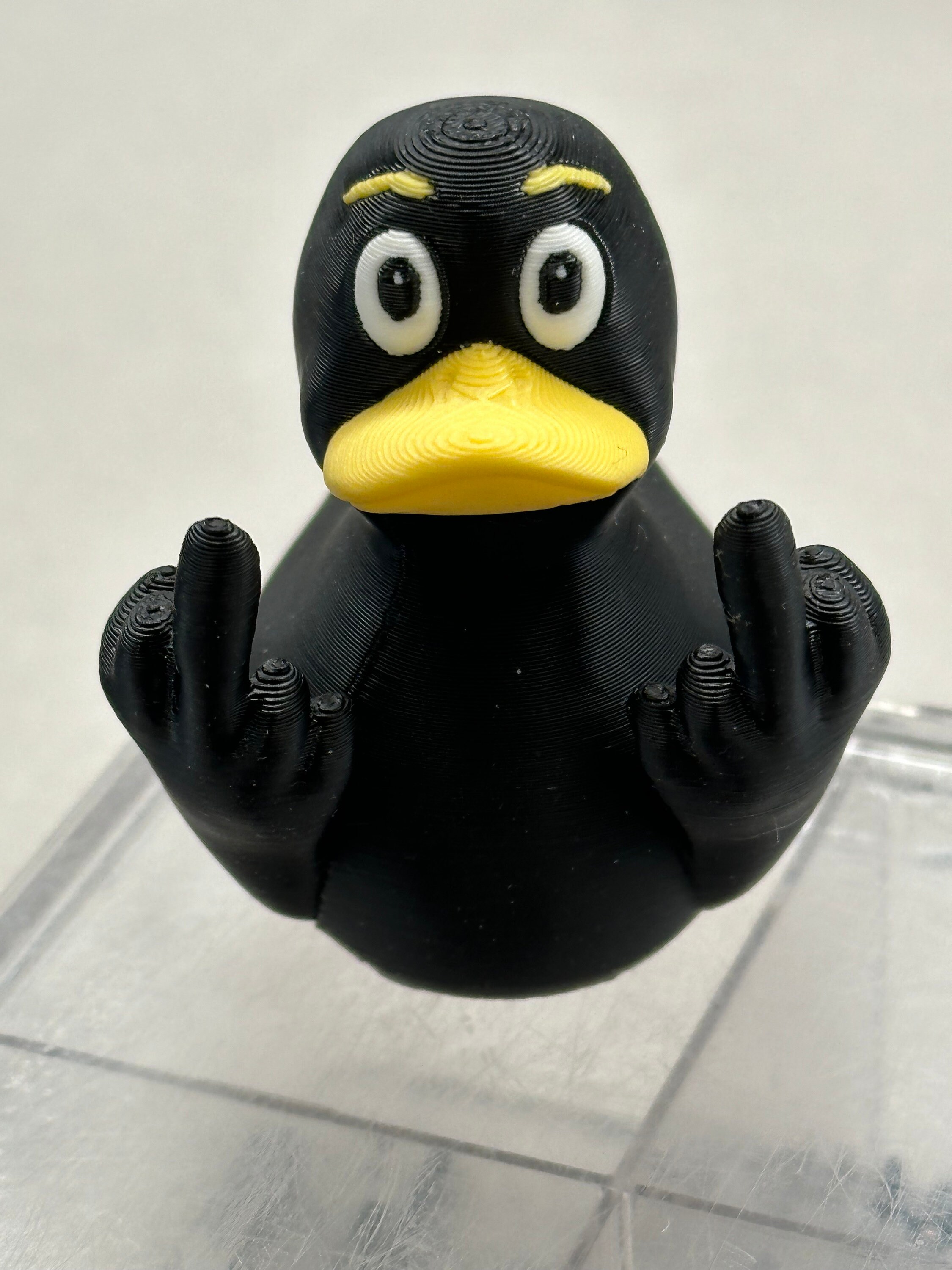 Double Middle Finger Duck - Etsy