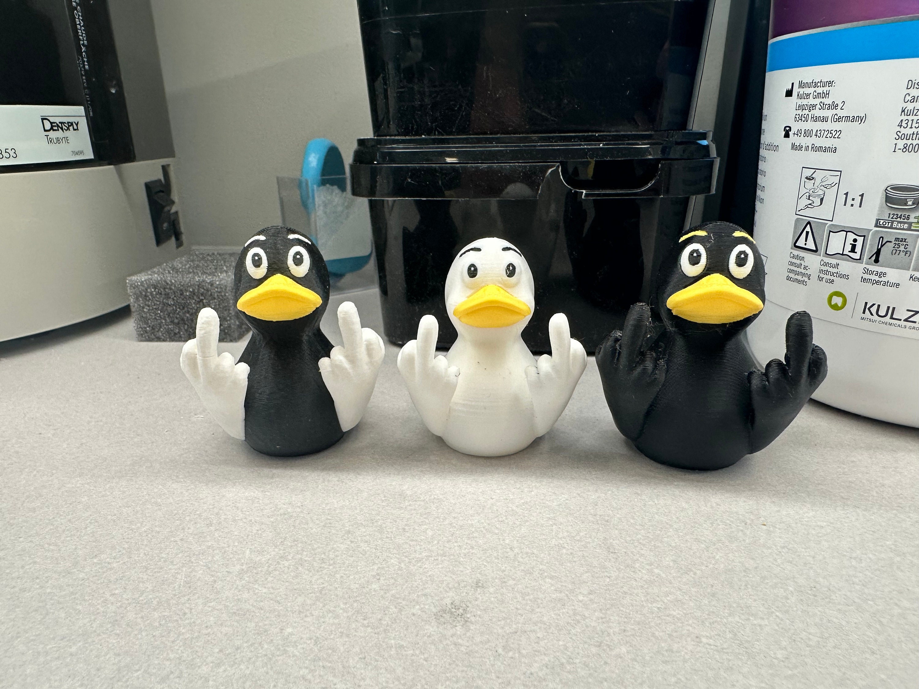 Double Middle Finger Duck - Etsy