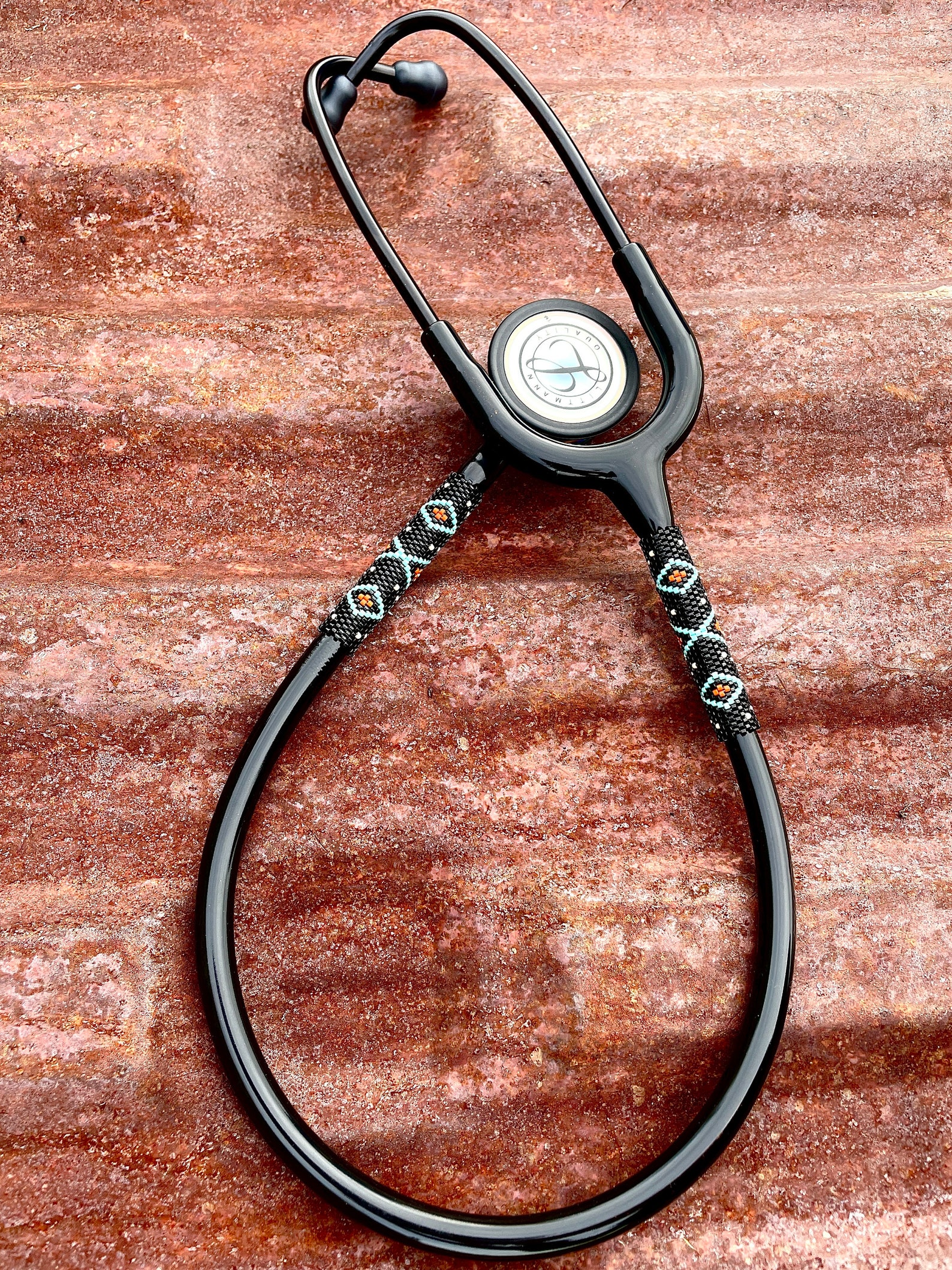 Pattern Download for Beaded Stethoscope, Even Count Tubular Peyote ...