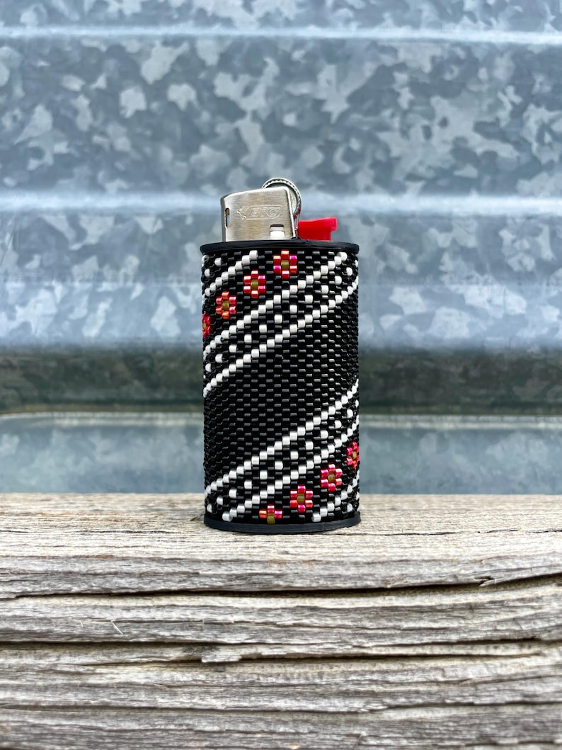 Pattern Download for MINI Bic Beaded Lighter Case, Even Count Tubular ...