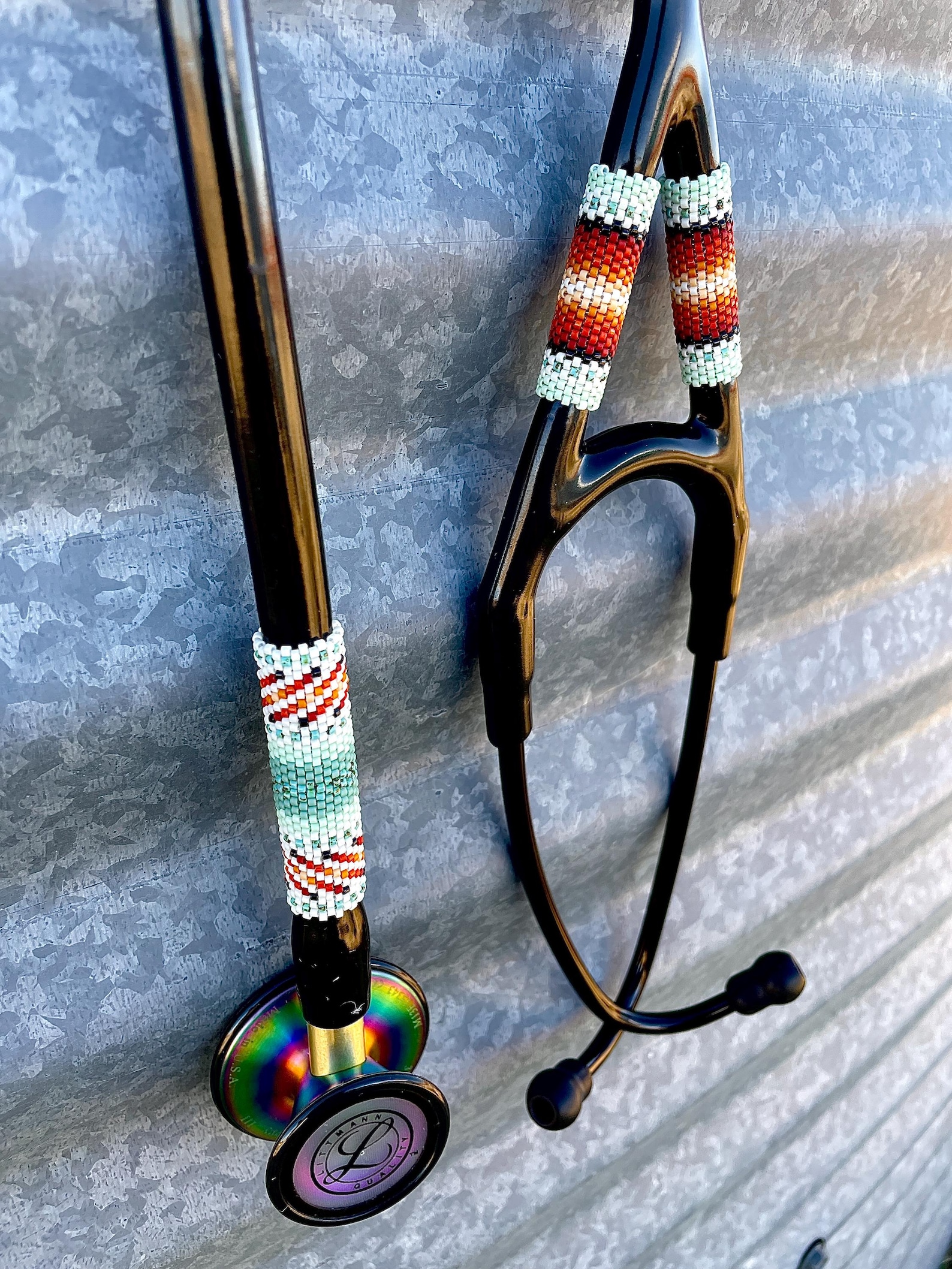 Pattern Download for Beaded Stethoscope, Even Count Tubular Peyote ...